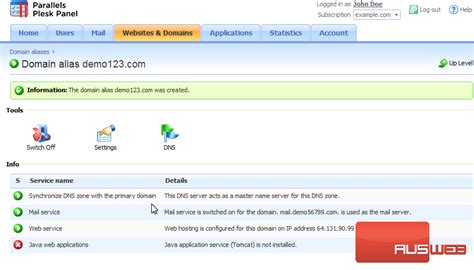 How To Create Domain Aliases In Plesk Web