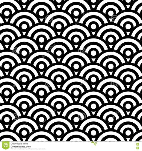 overlapping circles pattern stock vector illustration of color