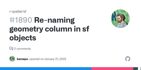 Re Naming Geometry Column In Sf Objects Issue R Spatial Sf GitHub