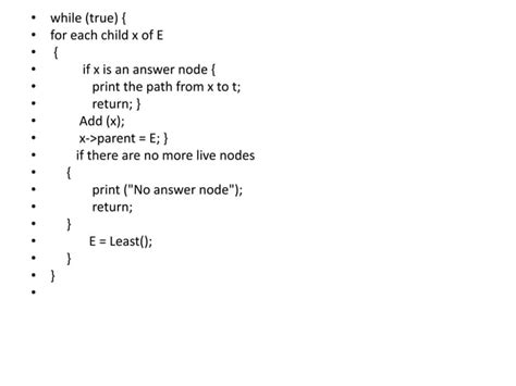 15 Puzzle Problem Using Branch And Bound Pptx