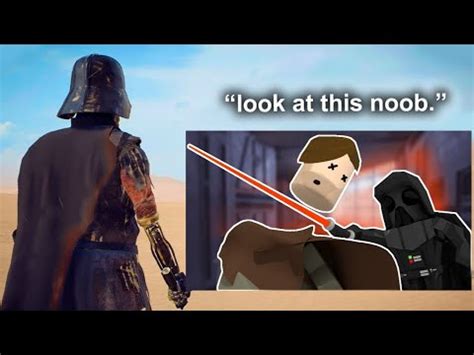 Playing Lightsaber Duels When A Toxic Dude Was Being Mean And Rude YouTube