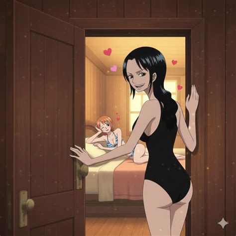 Listas Y Apunto De Comerse Las 2 Nami Y Nico Robin By Mauchito456 On