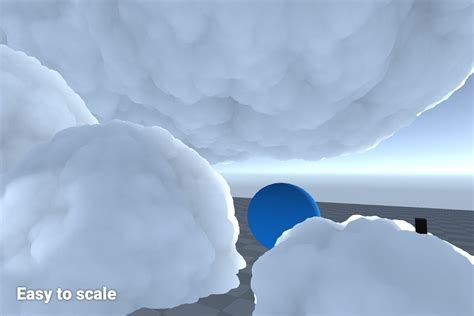 sky clouds builtin fluffy cloud shader for amplify