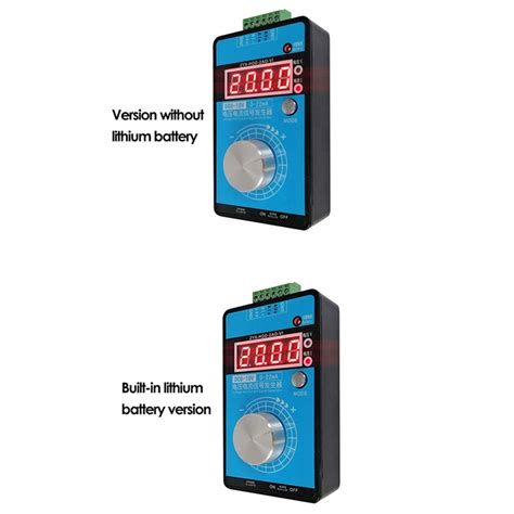 Handheld 0 5V 10V 0 20MA 4 20MA Signal Generator Adjustable Current Voltage Analog Signal