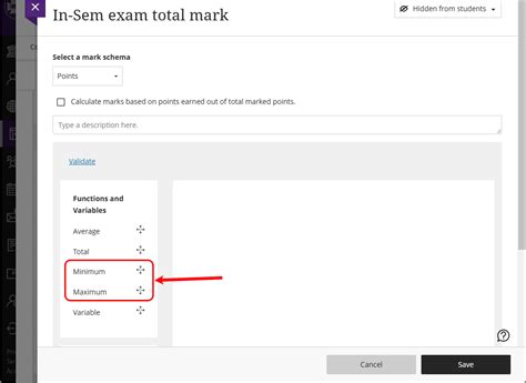 Gradebook Minimum Maximum Column Combine Columns Ultra