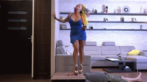 Naomi Cole Toy In A Box Cruel Stilettos Worship And Trampling Euro Femdom Elite Clips4sale