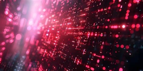 Digital Glitch Background With Corrupted Code And Computer Virus Effect