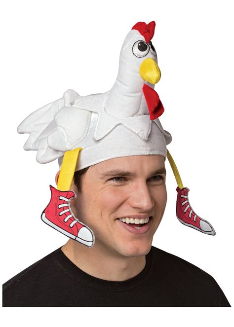 Silly Chicken Headpiece Funny Costumes