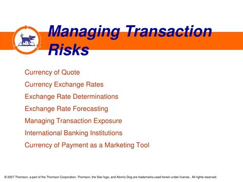 Ppt Managing Transaction Risks Powerpoint Presentation Free Download