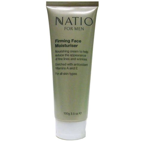 Natio For Men Firming Face Moisturiser 100g Luxe Fragrances