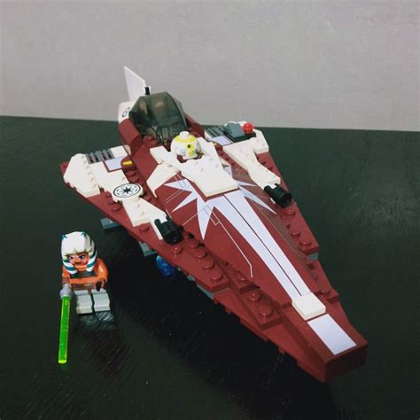 Lego Star Wars Ashoka Star Fighter Hobbies Toys Toys Games On Carousell