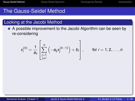 Metode Iterasi Gauss Seidel Pdf Physics Science