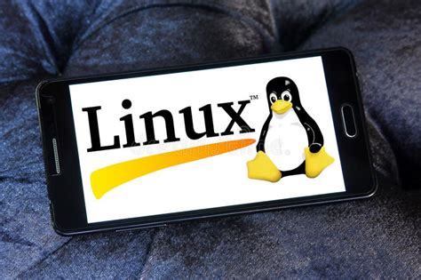 Linux Operating System Logo Editorial Photography Image Of Logo Commercial