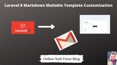 Customization Of Markdown Mailable Email Templates Custom Email Template Email Templates Custom
