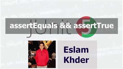 Assertequals Andand Asserttrue Youtube