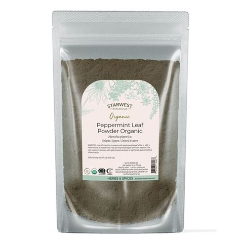 Peppermint Leaf Powder Organic