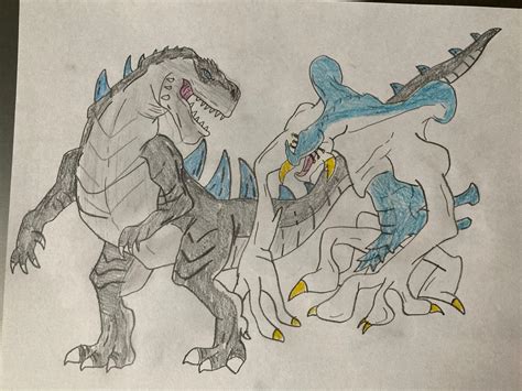 Zilla Jr Vs The Crackler By Drawasaurus04 On Deviantart