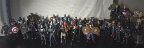 Most Of My Mcu 112th Scale Action Figures Collection All Of The