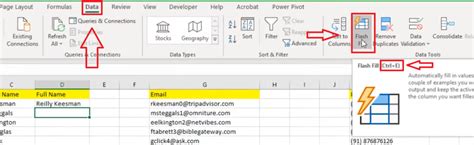 How To Use Flash Fill In Excel ExcelTutorial