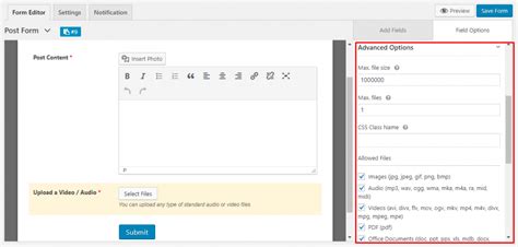 How To Upload Or Embed Playable Audio And Video Files Using Post Forms