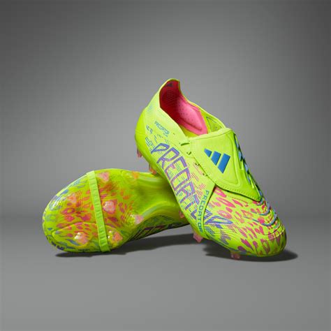 Shoes Predator Elite Fold Over Tongue Firm Ground Boots Green