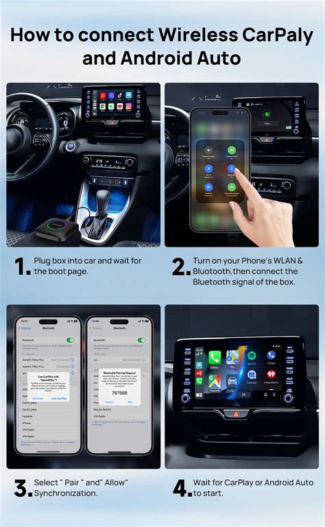 Carlinkit T Box Ambient Android 13 0 Wireless Carplay Adapter