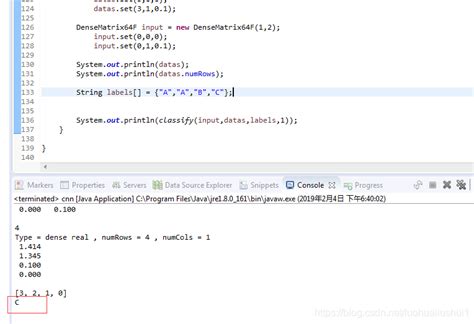 用java实现k 近邻算法分类器densematrix64f A Csdn博客