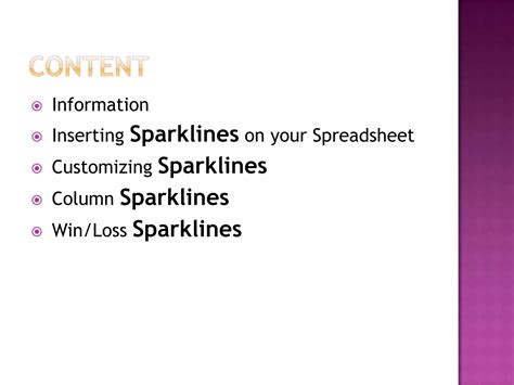How To Use Sparklines In Microsoft Excel 2010 Ppt