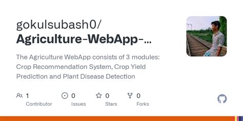 Github Gokulsubash0agriculture Webapp Using Ml Python Flask The Agriculture Webapp Consists