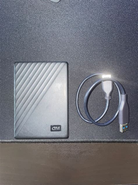 Wd My Passport 2tb External Hard Disk Drive Hdd Black Computers And Tech Parts And Accessories