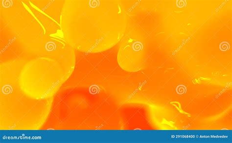 Orange Honey Color Reflecting Fantastic Benign Fluid Backdrop