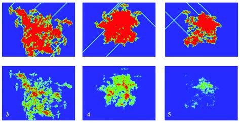 Color Online Three Different Simulations With Random Configuration Of Download Scientific