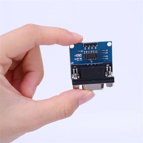 Max3232 Rs232 To Ttl Max232 Flashing Board 3 3v 5 5v Female Serial To Ttl Module Shopee