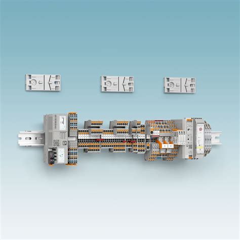 CDA Simplified Mounting Of Preassembled DIN Rails