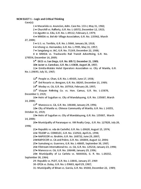 Cases Examples Pdf Government Institutions Public Law