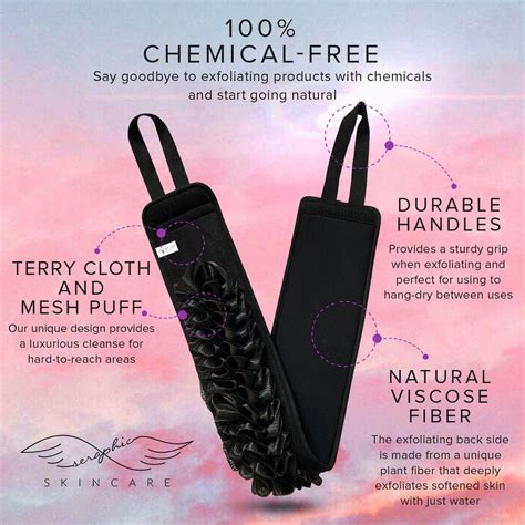 Premium Back Exfoliator Seraphic Skincare