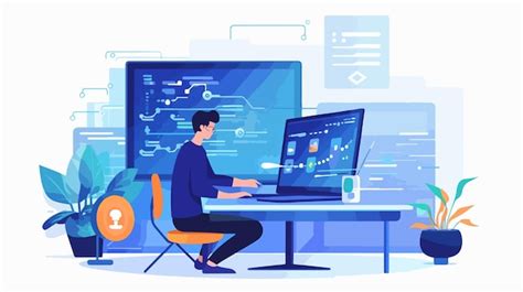 Innovative Software Development And Digital Application Concept