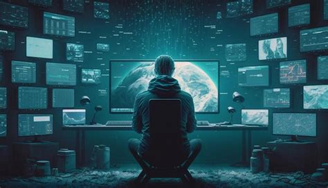 Premium Ai Image Hacker Coding For Software Generative Ai