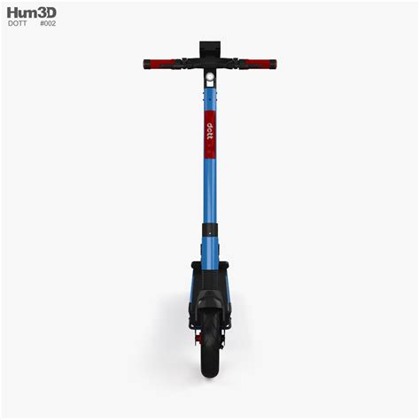 Dott E Scooter 2025 3d Model Download 2020 2024 On