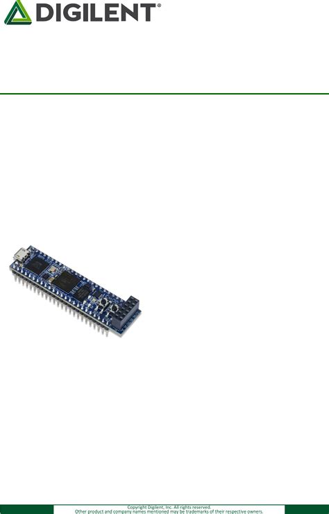 Cmod A7 Reference Manual Datasheet By Digilent Inc Digi Key Electronics
