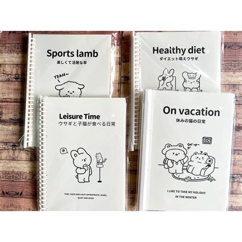 Jual Map Binder Wengu B5 Cute Cover Pl085 Ring Putih Binder Note Plus Loose Leaf Refillable