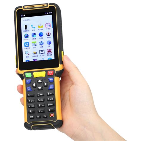 P8 Inventory System Warehouse Oem Handheld Android Rfid Barcode Scanner 4 5 Inch Pda Mobile