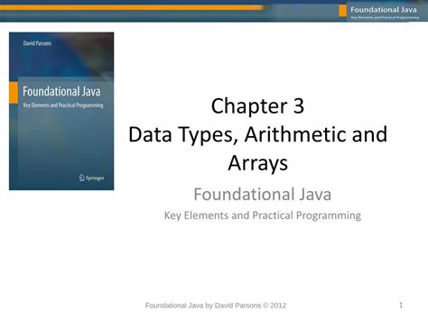 Pdf Chapter 3 Data Types Arithmetic And Arrays Dokumentips