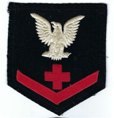Wwii Usn Hospital Corpman 3rd Class Crow Uss Pinckney Sailor C7552