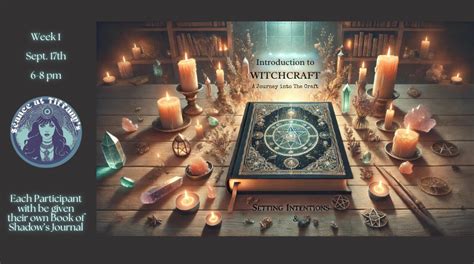 The New Witchs Path A Journey Into The Craft Workshop Class 1