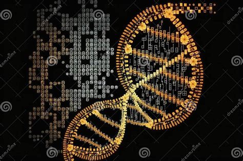 Genetic Programming Algorithm Generating Solutions To Complex Problem Stock Illustration