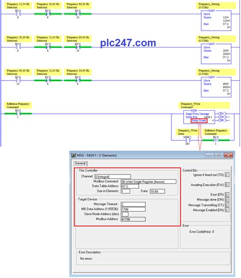 Micrologix 1400 Modbus Rtu Fuji Frenic Tutorial