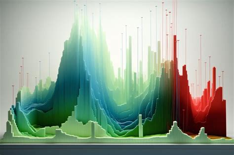 A Colorful Graph Of A Graph Premium Ai Generated Image