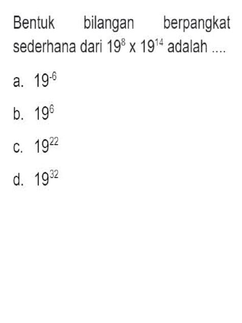 Soal Aplikasi Bilangan Pangkat Pdf