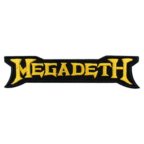 Megadeth Logo Standard Patch Snuffgr